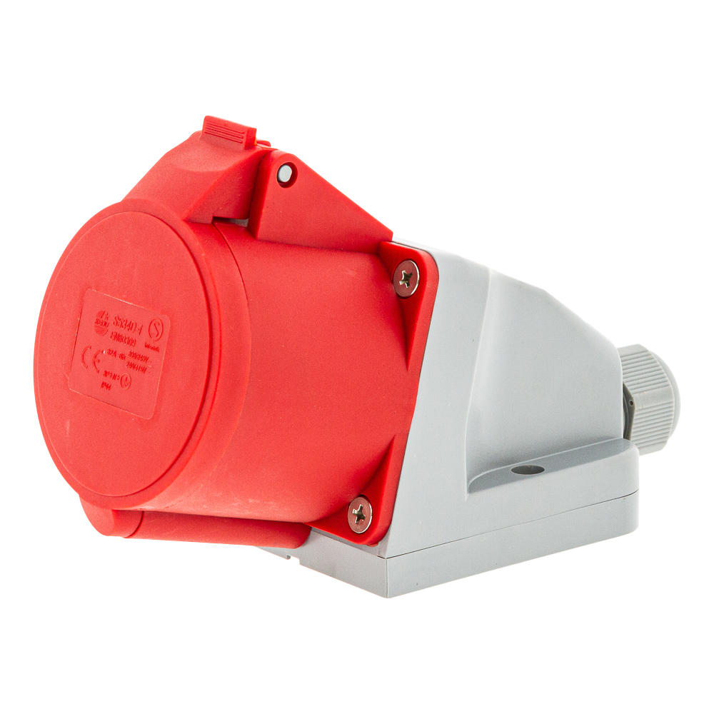 CEE industrial wall socket 5 pin 32A | Valkenpower